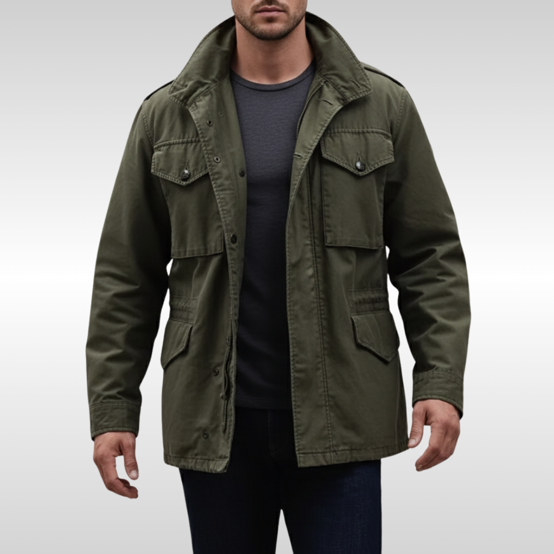 GRANT FIELD JACKET | CLASSIC MILITARY STYLE – Rose & Keith London