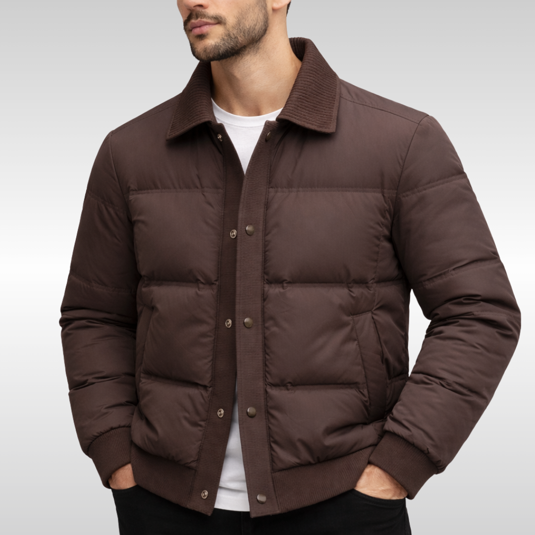 LOUIS PUFFER JACKET | REFINED CITY ESSENTIAL – Rose & Keith London