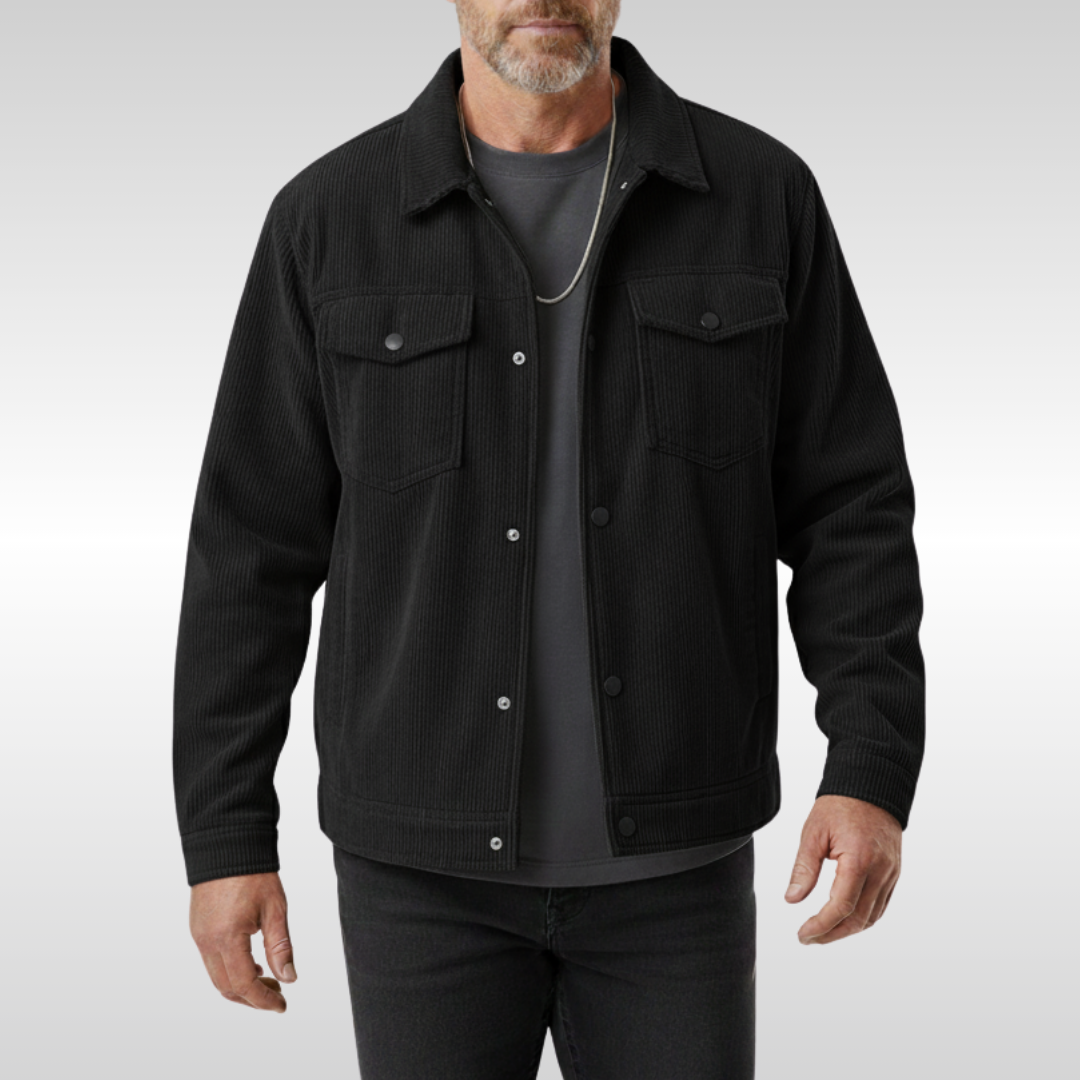 MILES CORDUROY JACKET | EASY WARMTH WITH REFINED STYLE – Rose & Keith ...