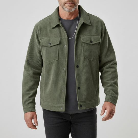 MILES CORDUROY JACKET | EASY WARMTH WITH REFINED STYLE – Rose & Keith ...