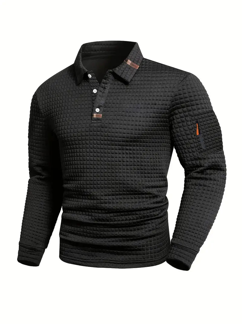 MILO WAFFLE POLO SHIRT | CLEAN DAILY STYLE – Rose & Keith London